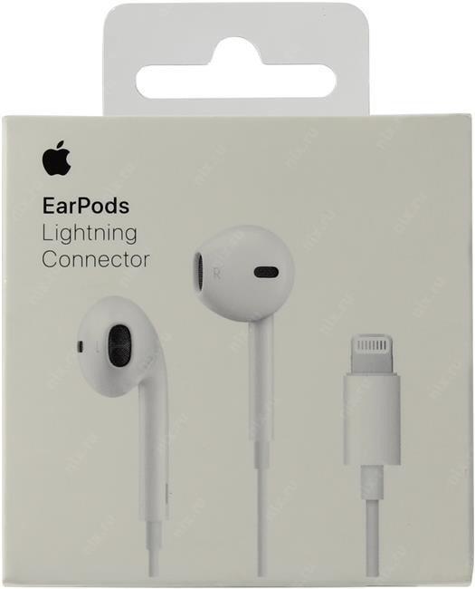 Наушники Apple Original Earpods Lighting connector(i7) A1748 оптом на ...